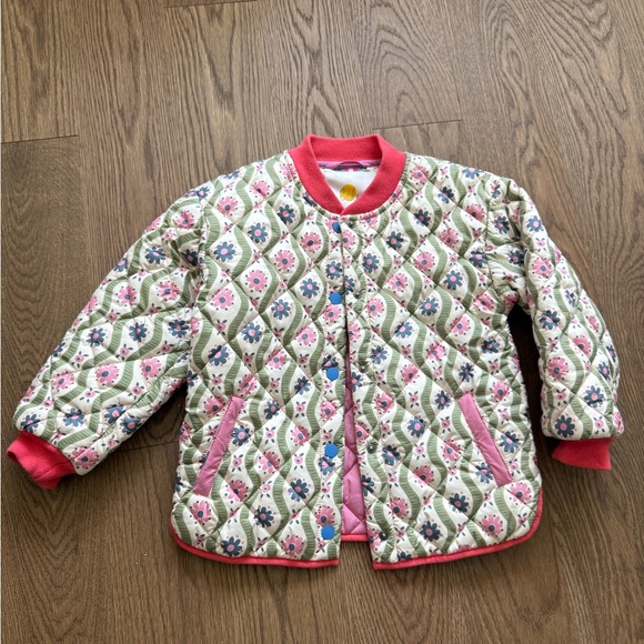 Mini Boden | Jackets & Coats | Mini Boden Kids Quilted Jacket Pink And ...